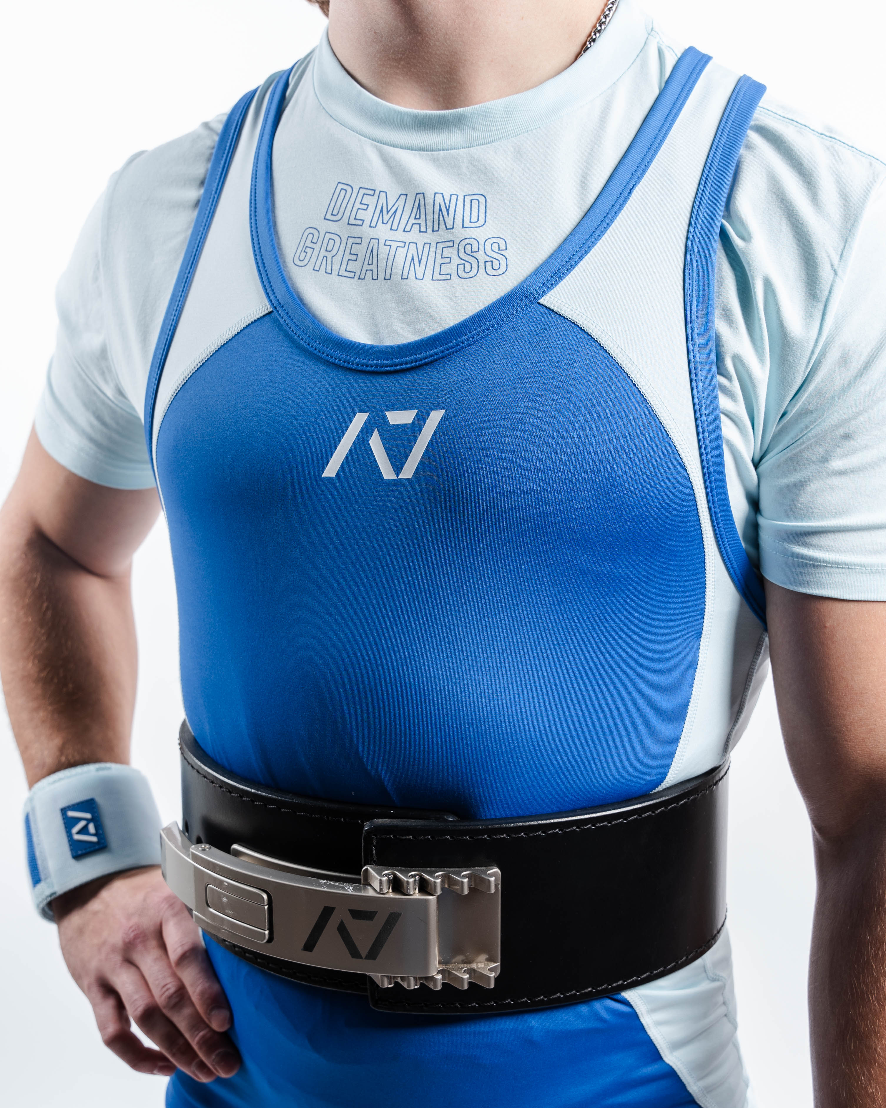 Luno Men's Singlet - IPF Approved - Cyanite | A7 Europe shipping to EU ...